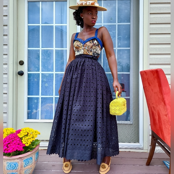 Hand Crafted | Tops | Denim Canvas Crop Bra Top Handmade Vintage ...